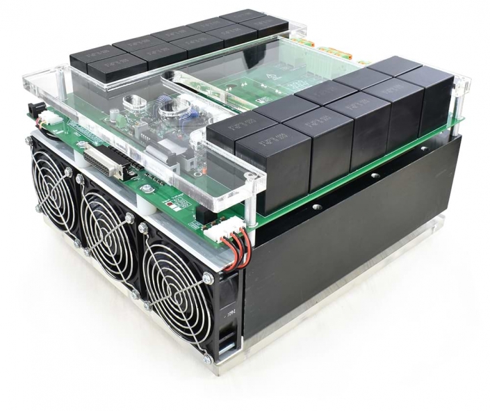 SPM-VFDHP 40kW SiC/IGBT 3 Phase Inverter Stack | Taraz Technologies