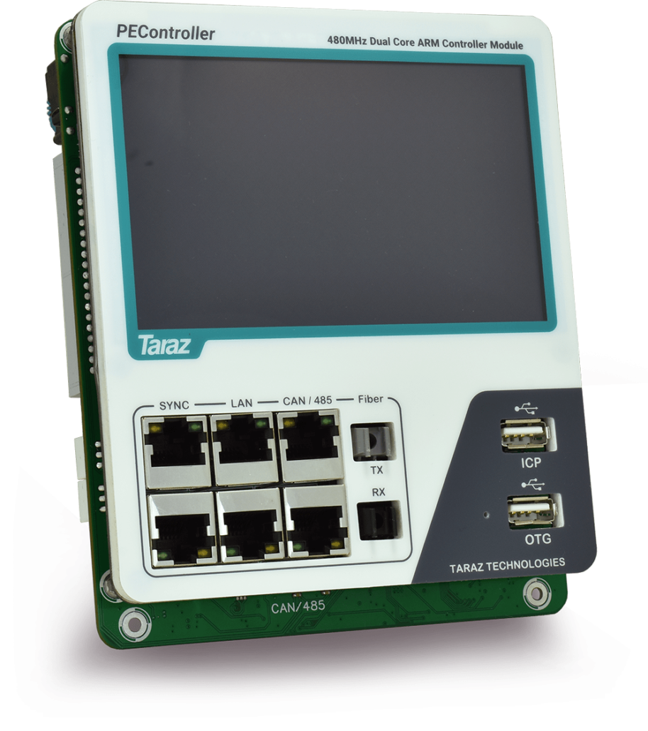 PEController | ARM M7/M4 Controller with 5" Touch Display | Taraz Techn...