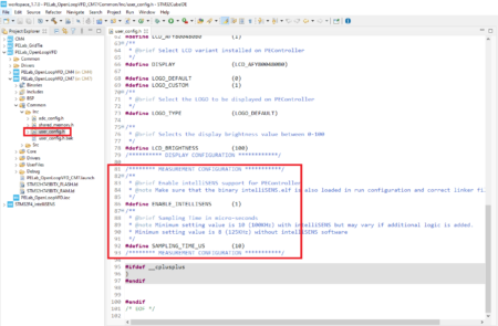 Getting Started with intelliSENS integration of PEController | Taraz ...