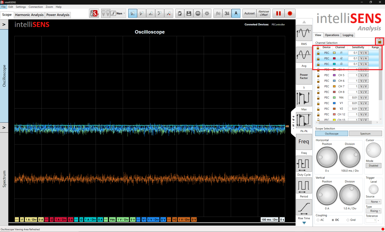 Getting Started with intelliSENS integration of PEController | Taraz ...